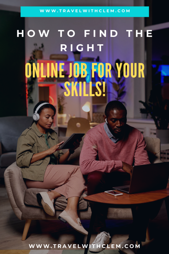 How to find online jobs for your skills! - Travel with Clem